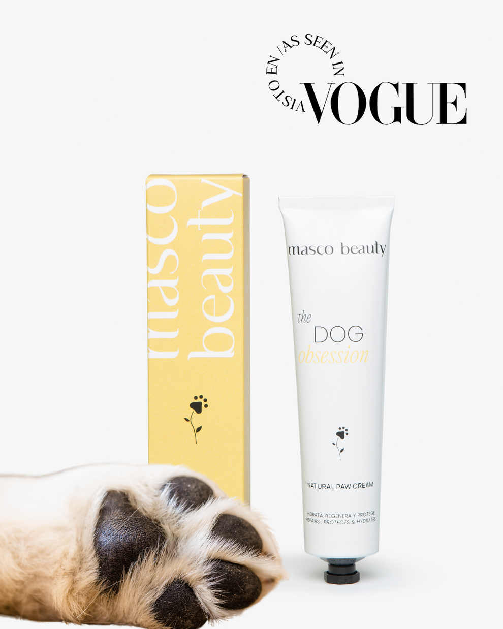 Cema de almohadillas reparadora e hidratante natural para perros ...